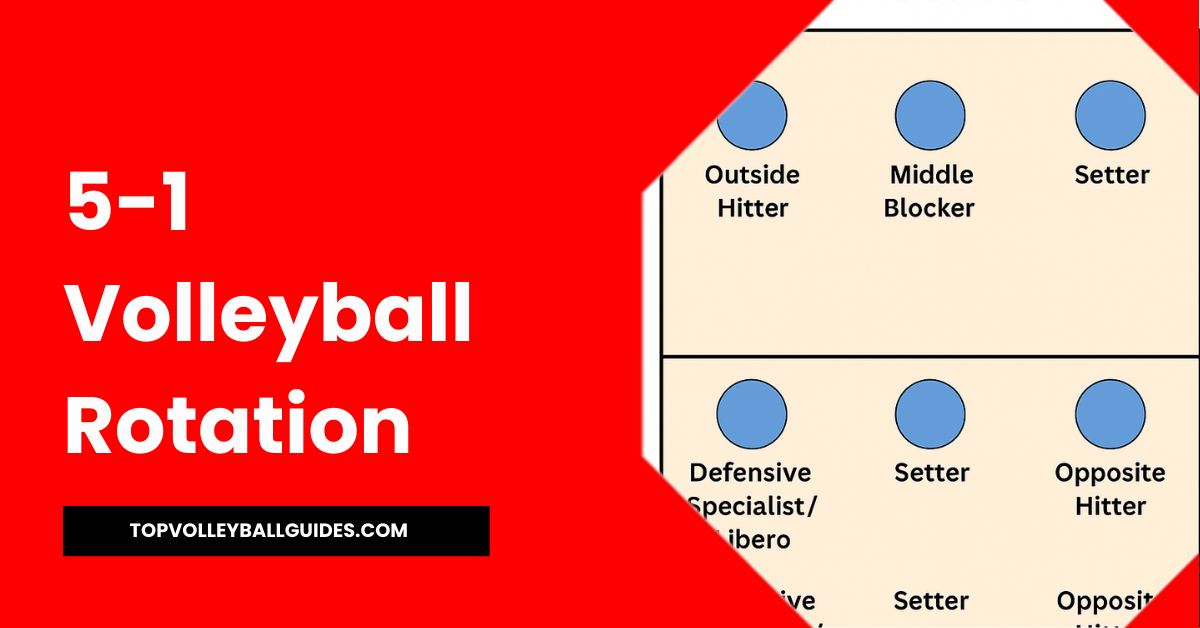 What is 5-1 Volleyball Rotation